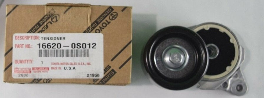 GENUINE OEM TOYOTA TUNDRA 07- 21 DRIVE BELT TENSIONER 16620-0S012 ...